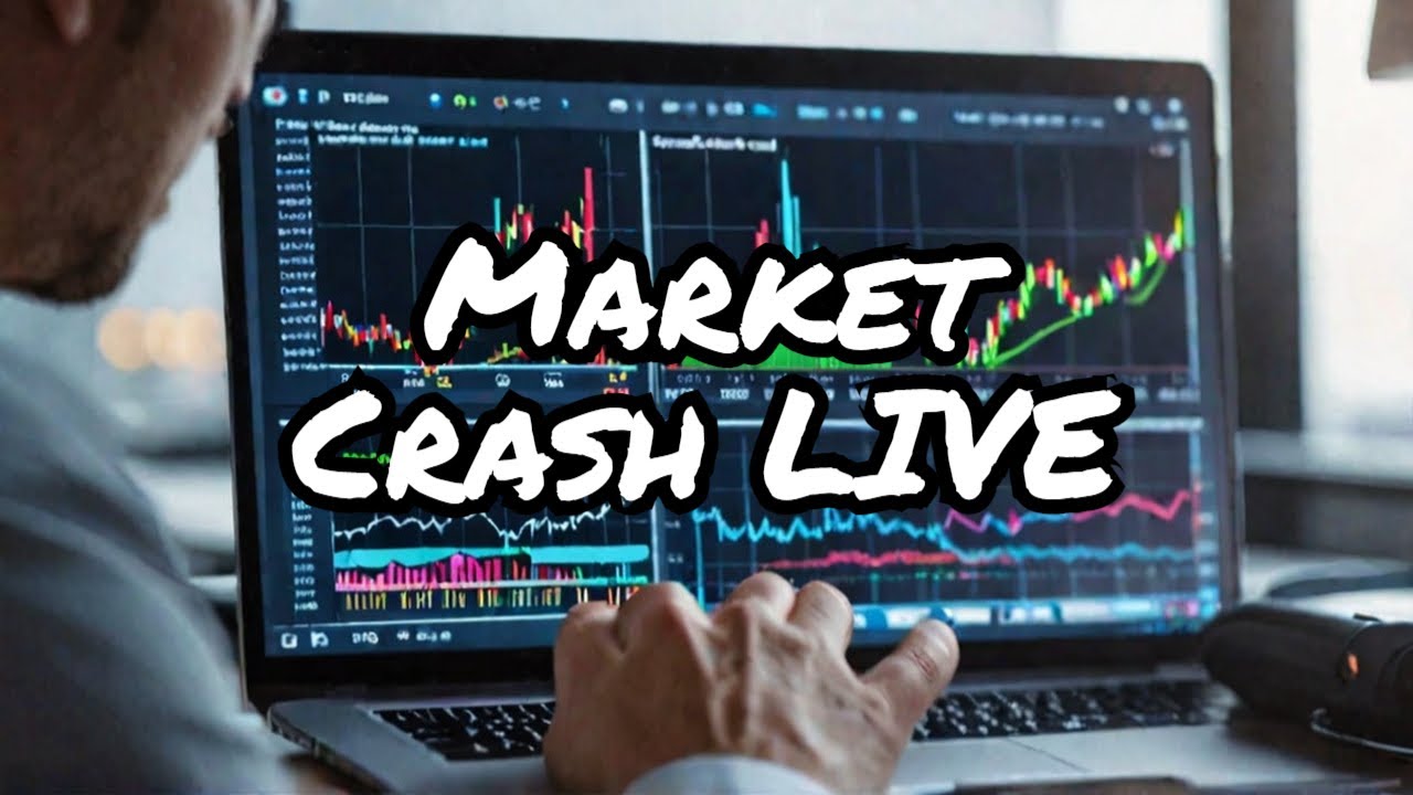 Market Crash, Live Trading nifty and Mid Nifty, 30K में option selling ...