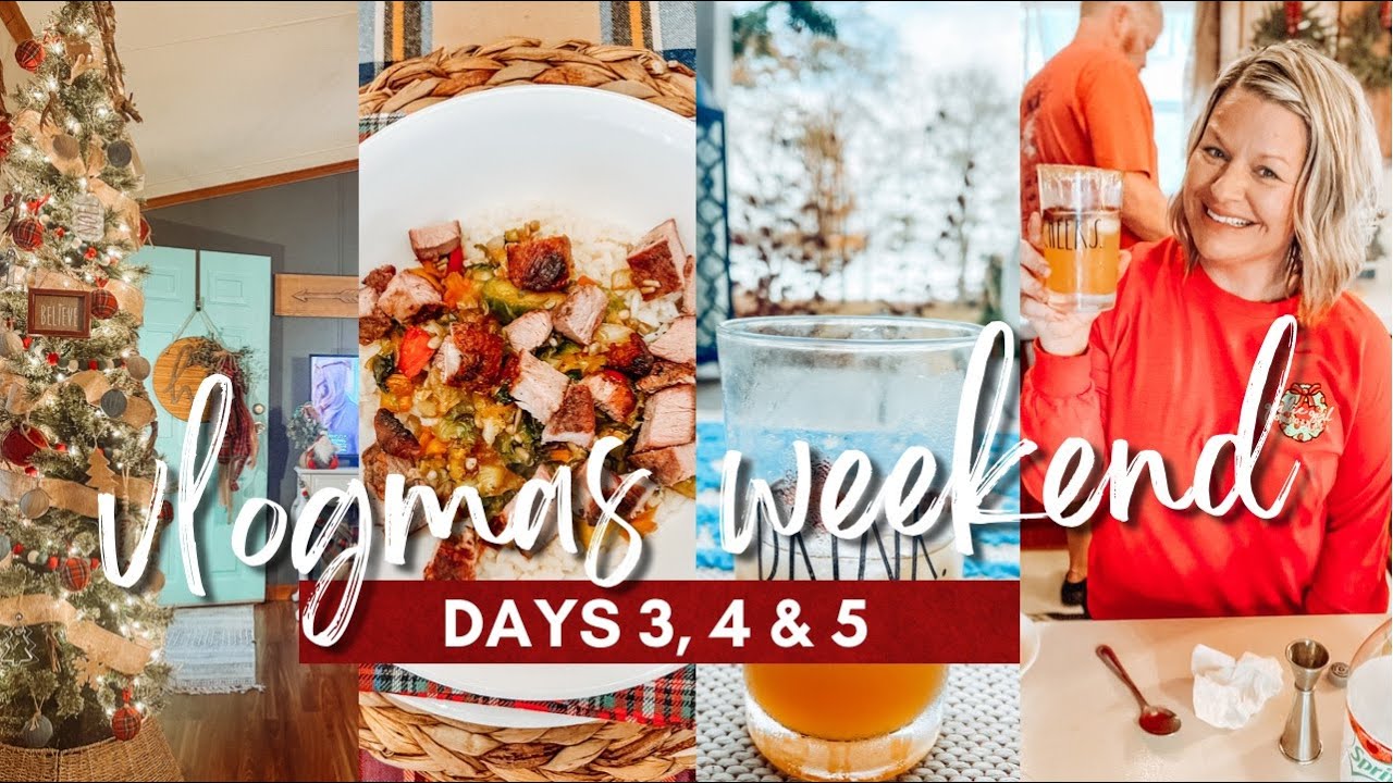 VLOGMAS 2021 WEEKEND + VLOGMAS DAY 3, 4, AND 5 + SPEND THE WEEKEND WITH ...