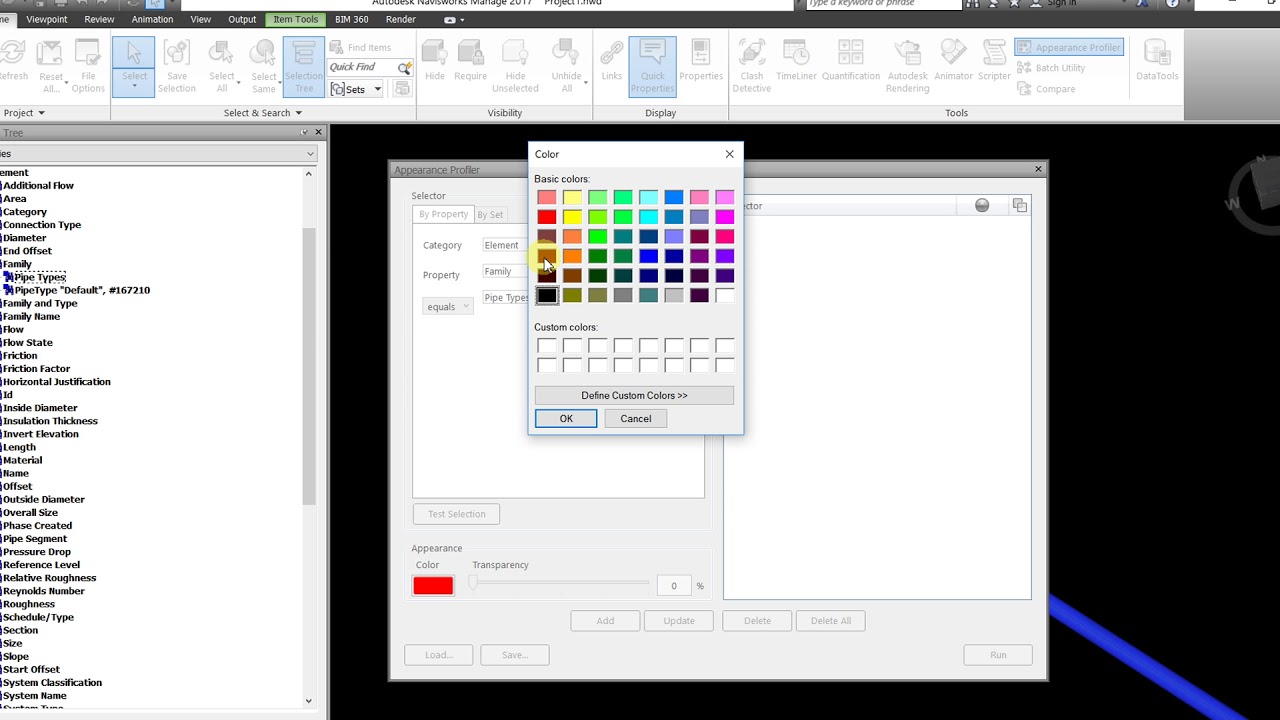 Appearance Profiler | Navisworks Presentation - YouTube