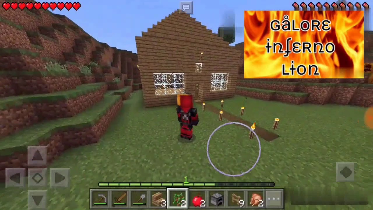 Minecraft PE First Video Survival Preparing Land For Bridge - YouTube