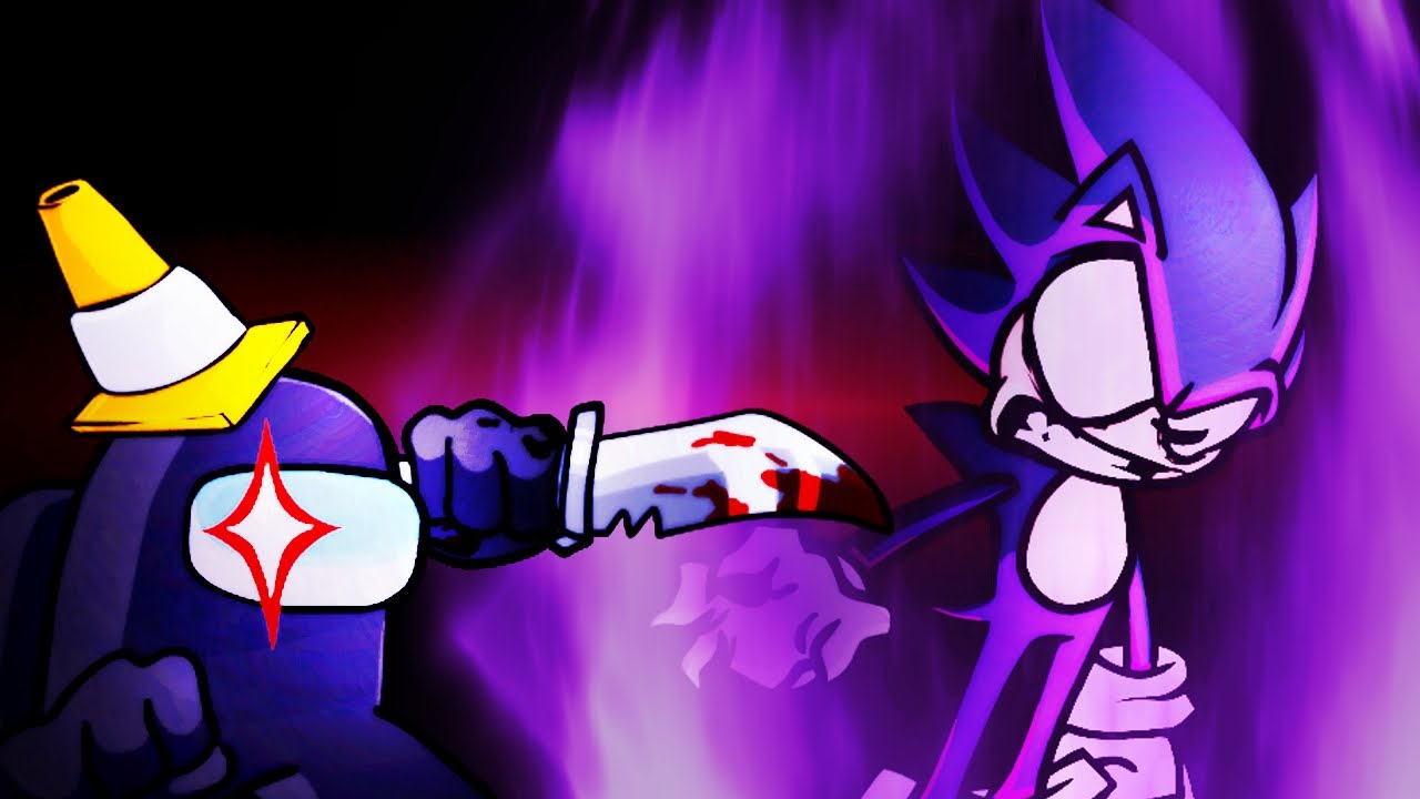 [FNF Mashup] Taste For Blood x Defeat | Dark Sonic Vs. Black Imposter ...