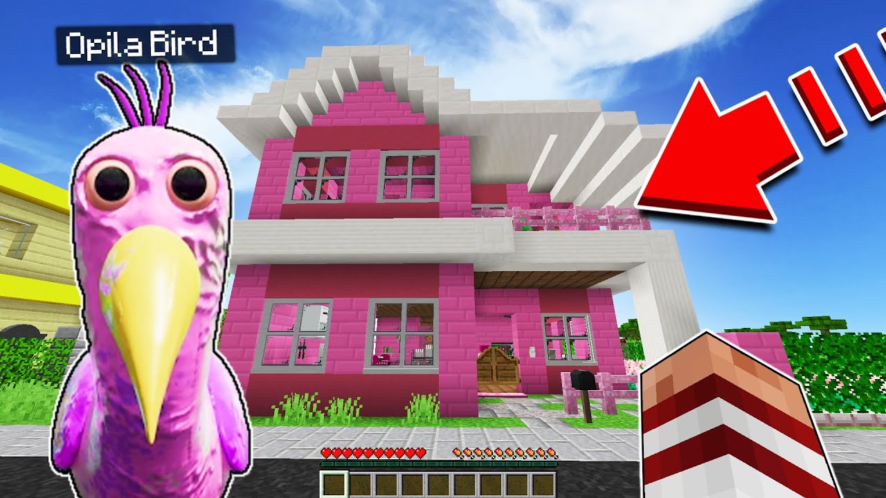 ME ROBA LA CASA OPILA BIRD GARTEN OF BANBAN EN MINECRAFT - YouTube