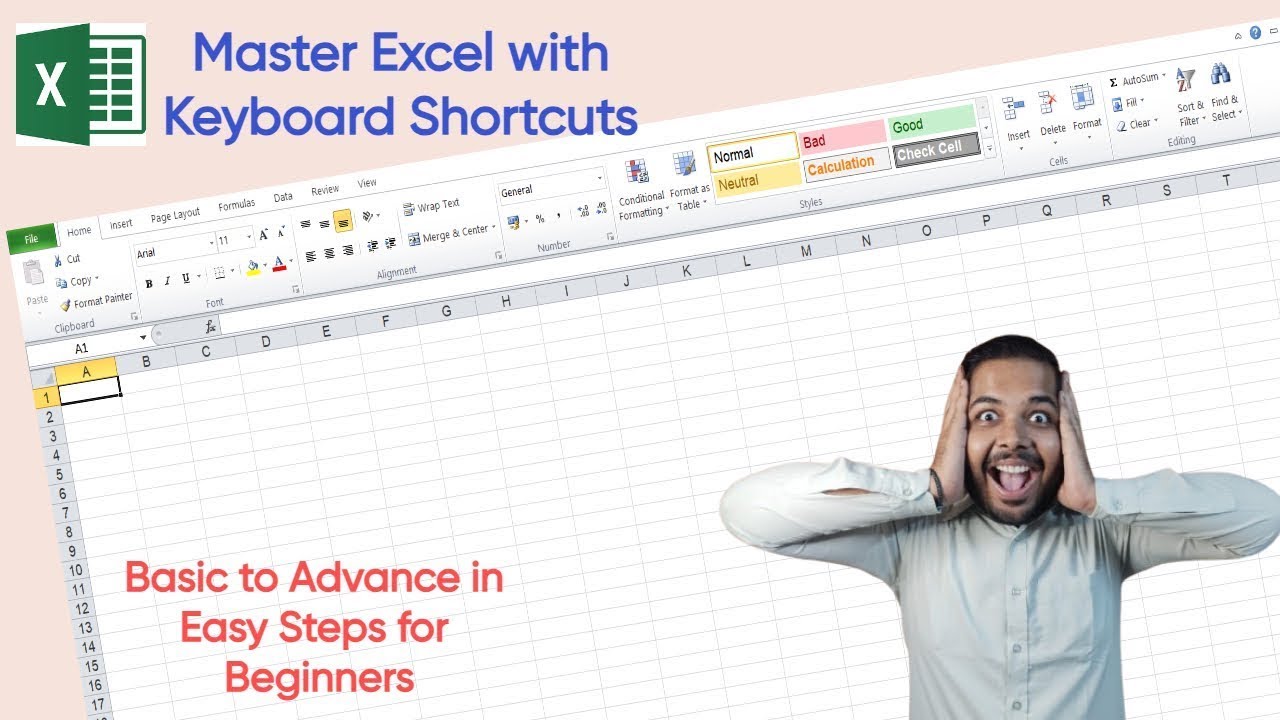 Excel Keyboard Shortcuts 2024: Learn & Master how to use Excel || Mohit ...