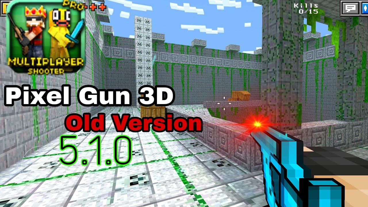 Pixel Gun 3D But Old Version - YouTube