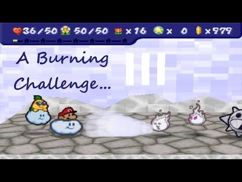 Paper Mario Dark Star Edition: Light Bubbles/Proto Bristle Fight with ...