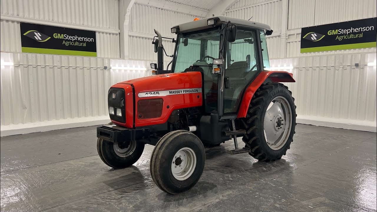 MASSEY FERGUSON 4345. FULL WALK ROUND VIDEO - YouTube