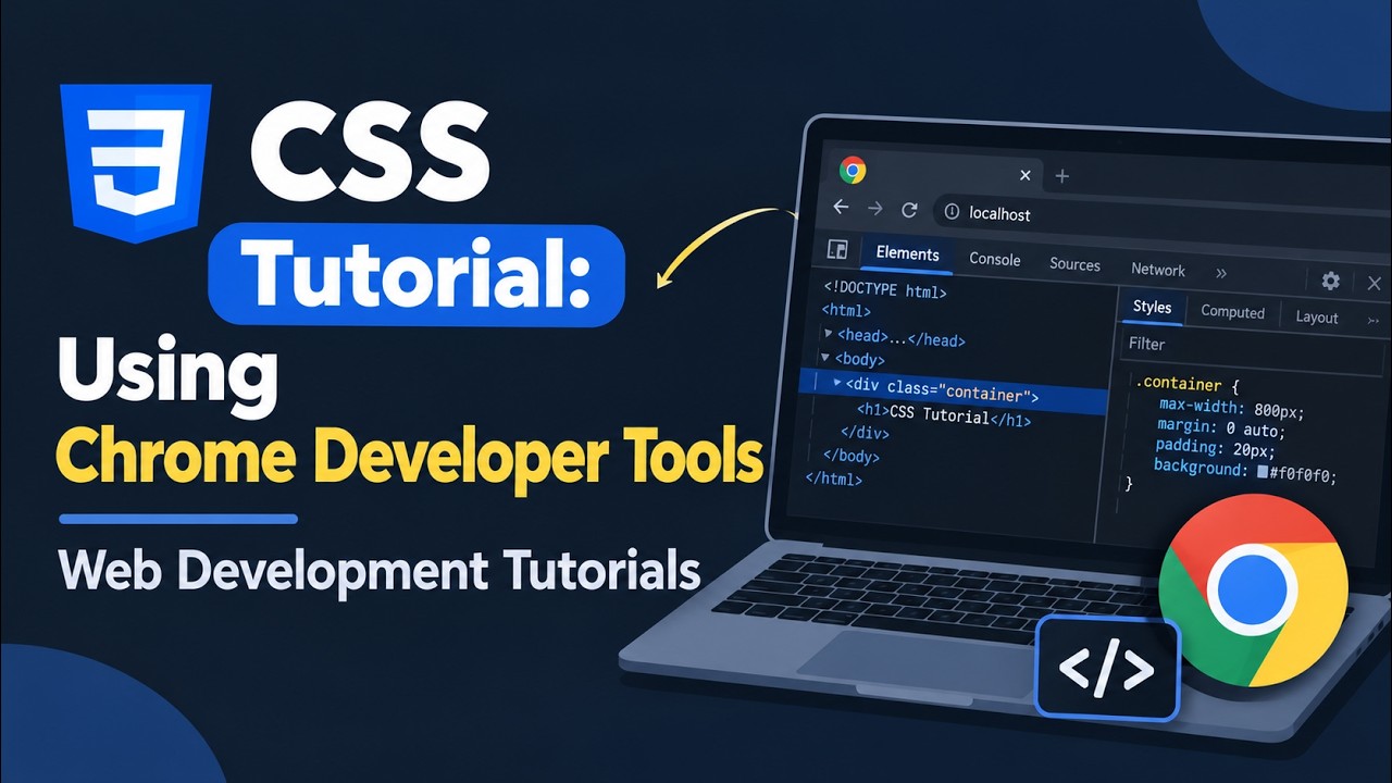 CSS Tutorial: Using Chrome Developer Tools | Web Development Tutorials ...