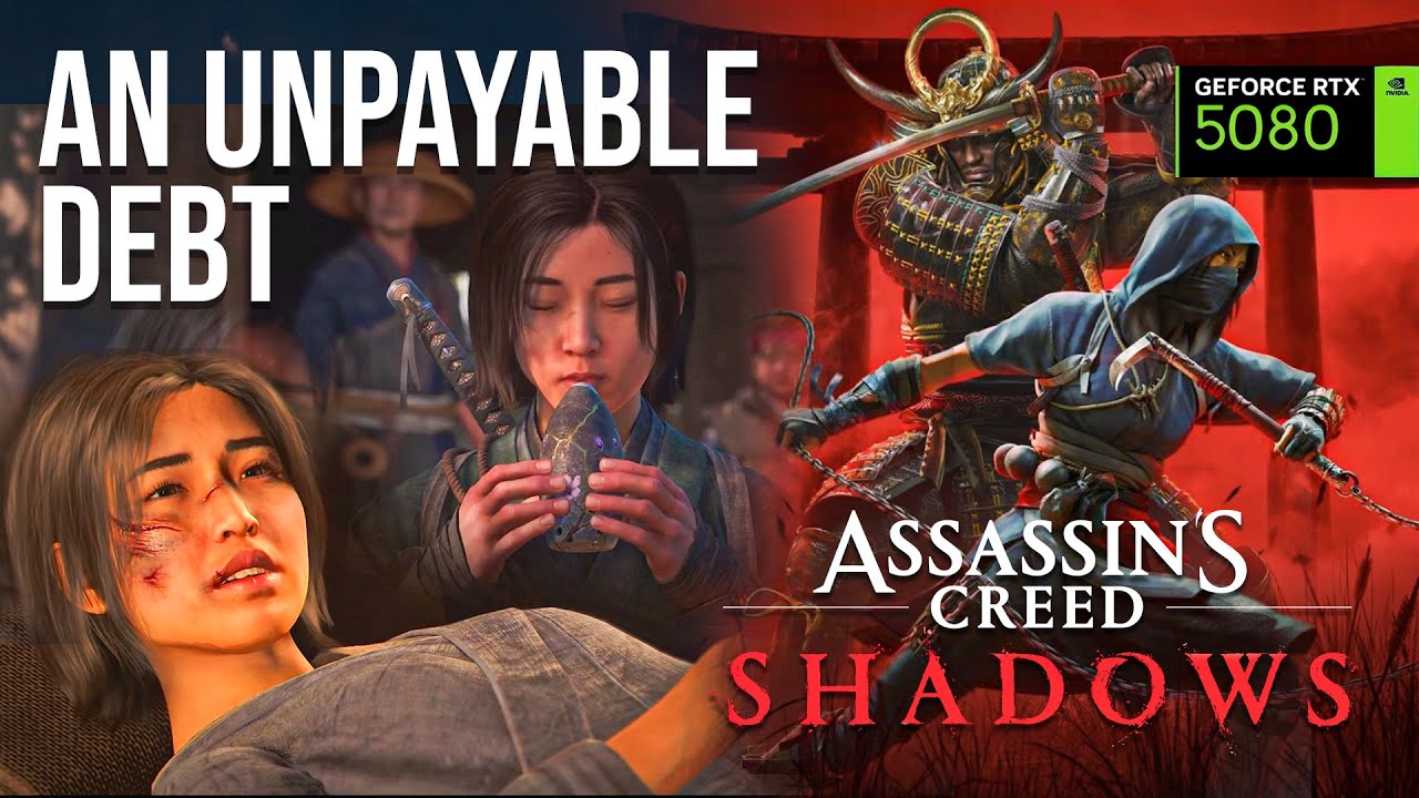 Assassin's Creed Shadows | An Unpayable Debt | RTX 5080 - YouTube