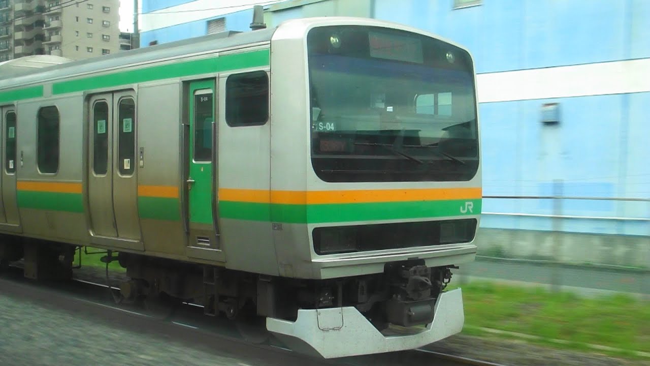 湘南新宿ﾗｲﾝE233系＋E231系併結 VS 上野東京ﾗｲﾝE233系 併走ﾊﾞﾄﾙ 尾久～浦和 - YouTube