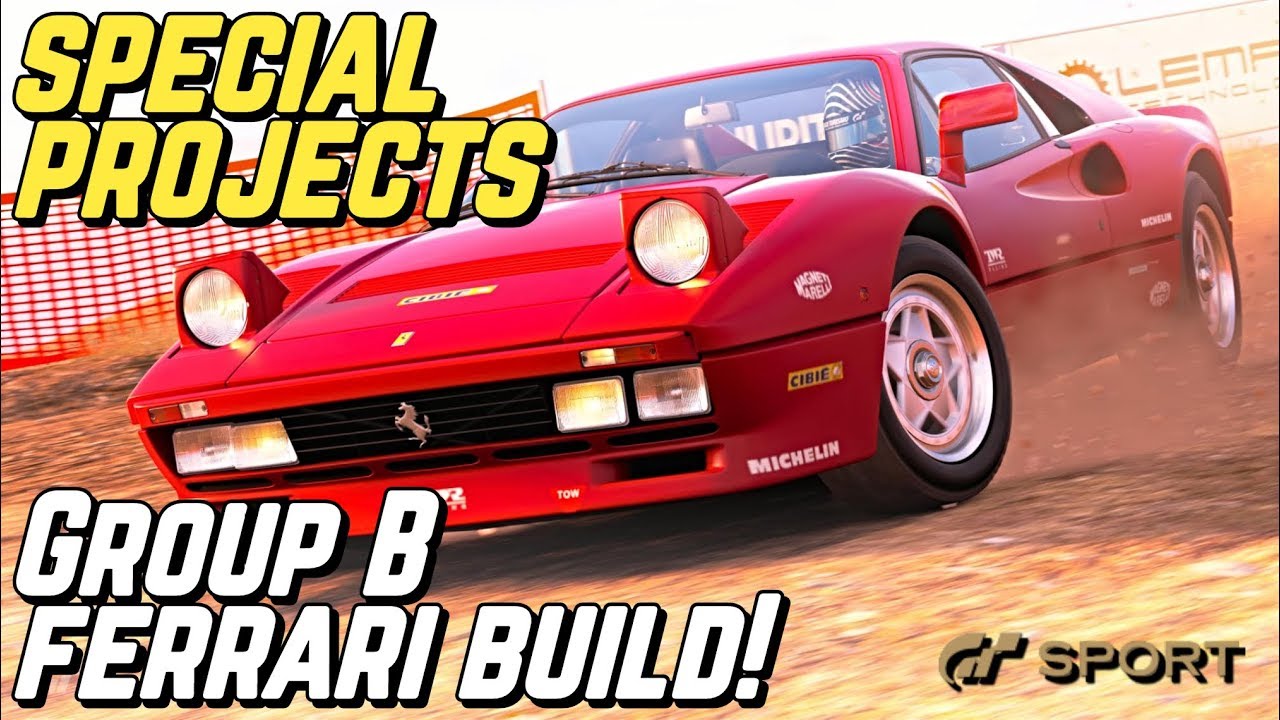 SPECIAL PROJECTS: Ferrari GTO *GROUP B Rally* Build!! - YouTube