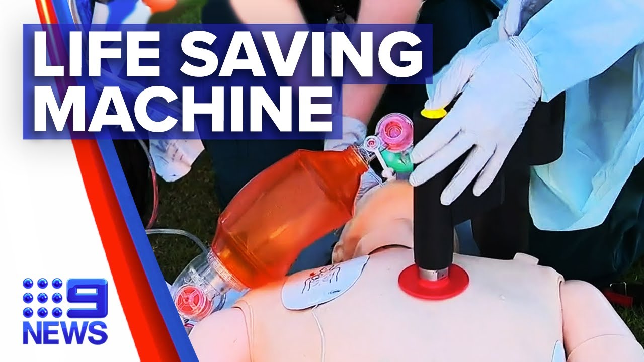 First look into new life saving heart machine | 9 News Australia - YouTube
