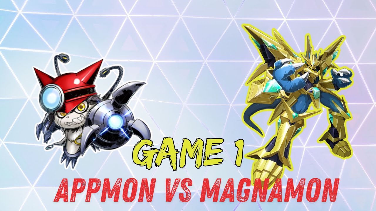 Appmon vs Magnamon X - YouTube