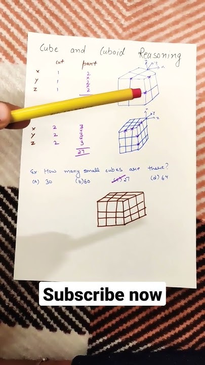 cube and cuboid reasoning #concept #tricks #education #mathproblem - YouTube