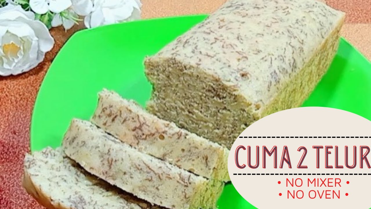 SO SIMPLE || CUMA 2 BUTIR TELUR || BOLU PISANG KUKUS SIAP DINIKMATI ALA ...