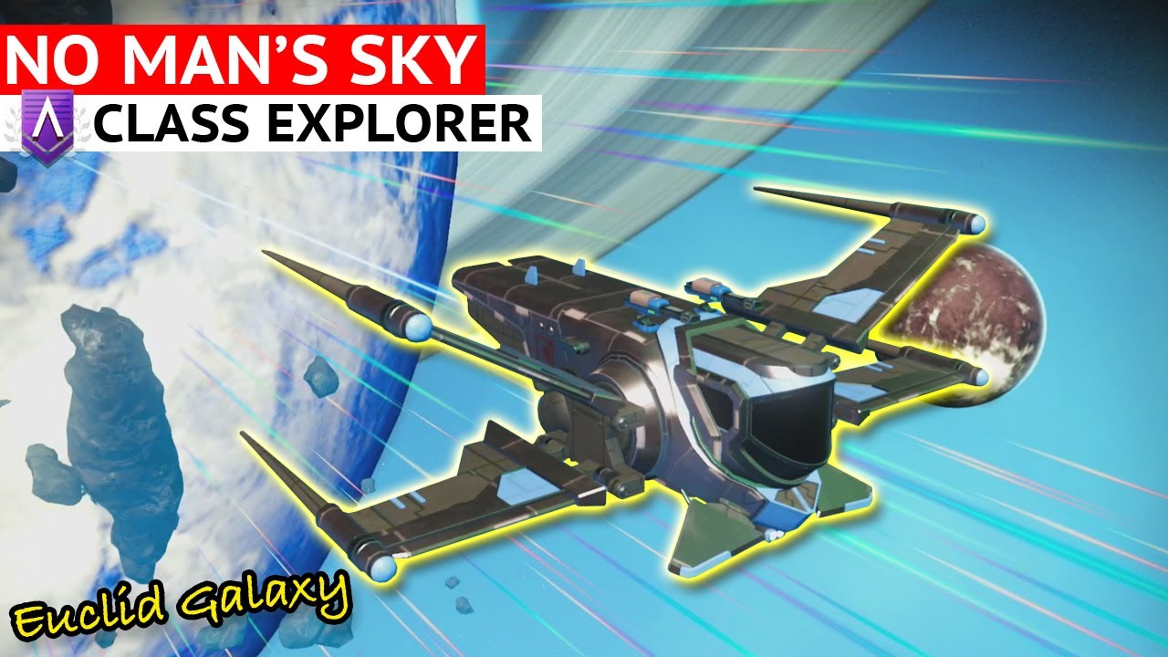 Awesome Chrome X-Wing Explorer in No Man's Sky - YouTube