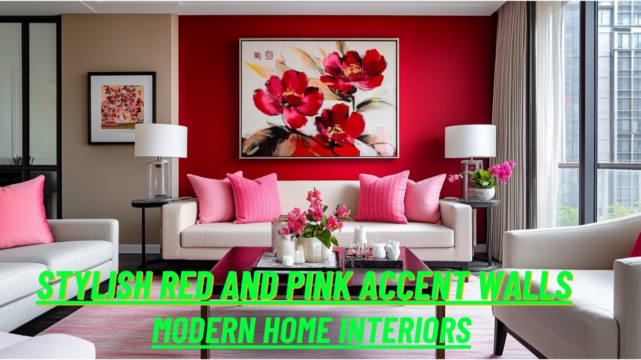 Rosy Retreats: Transform Your Home with Red and Pink Décor Ideas - YouTube