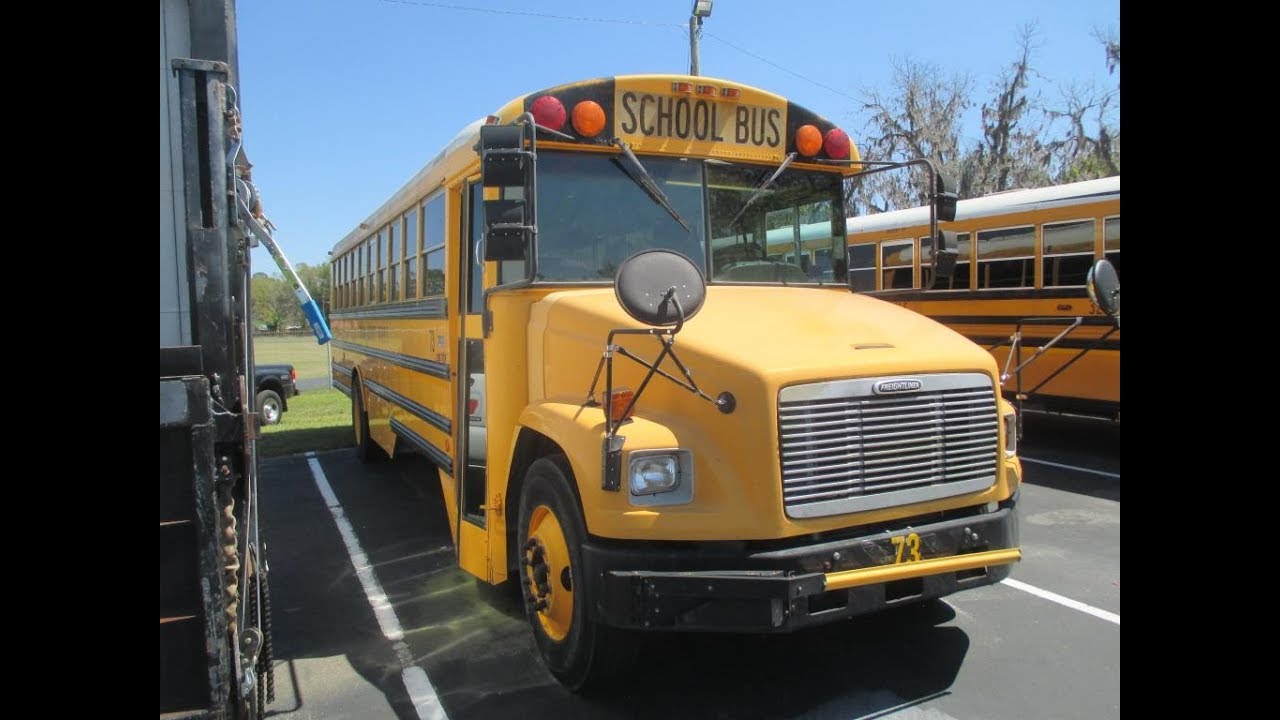 PUBLIC ONLINE AUCTION: 2002 Thomas Built School Bus Freightliner FS65 ...