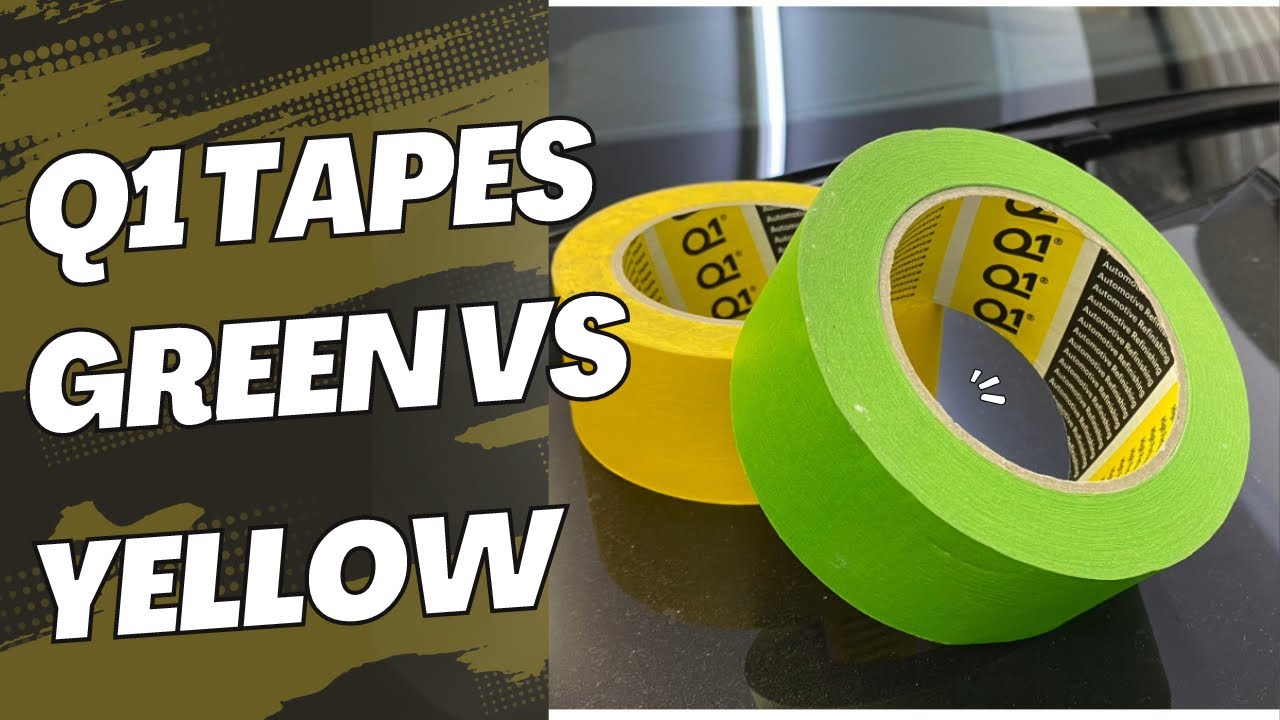 Q1 TAPES GREEN Vs YELLOW - YouTube
