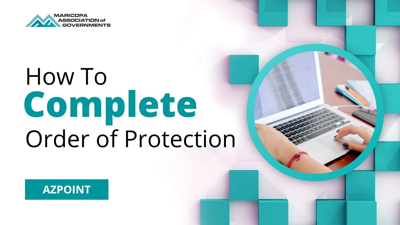 How to Complete an Order of Protection - YouTube