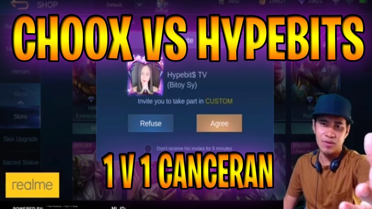 ChoOx Vs Hypebits | MOBILE LEGENDS - YouTube
