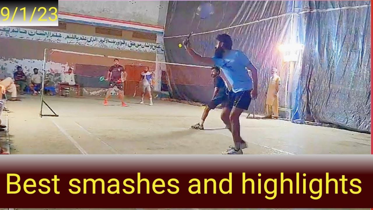 Fabulous badminton shots | men’s highlights | common wealth games ...