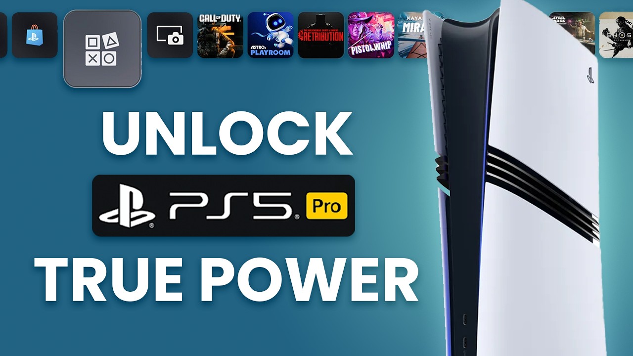 PlayStation 5 Pro - 20+ Tricks Only PRO GAMERS Know! - YouTube