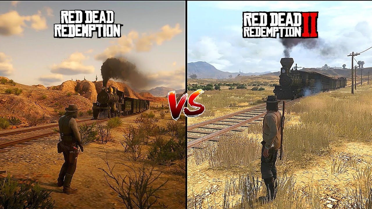 RDR 1 VS RDR 2: DETAIL COMPARISON PART2 (WHICH IS BETTER?) - YouTube