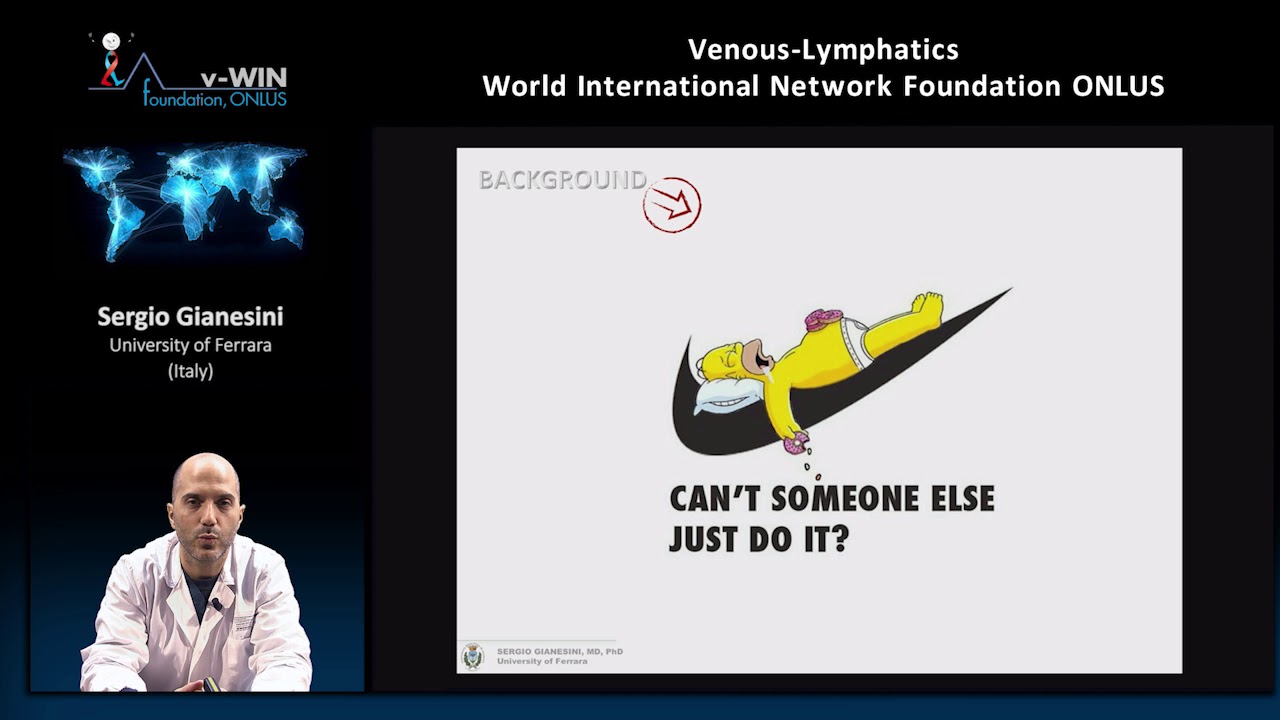 Standardized Aquatic protocol for lower limb edema - Gianesini S - vWIN ...