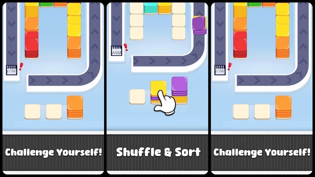 Sort and Shuffle Game Android Gameplay - YouTube