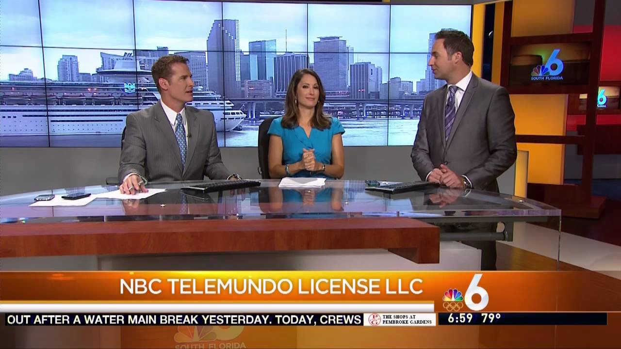 WTVJ NBC 6 South Florida - Keith Jones Debut Snippets - 7/23/12 - YouTube