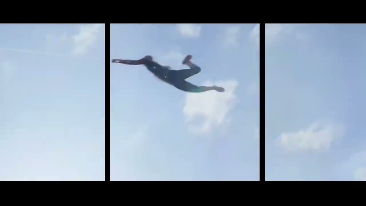 3d Video Without 3d glasses | Optical Illusion | Spider man Fight scene ...