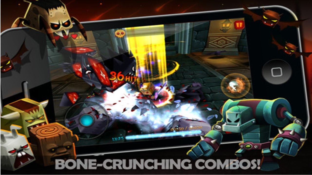 Tiny Legends - Crazy Knight App Review iPhone/iPod/iPad - YouTube