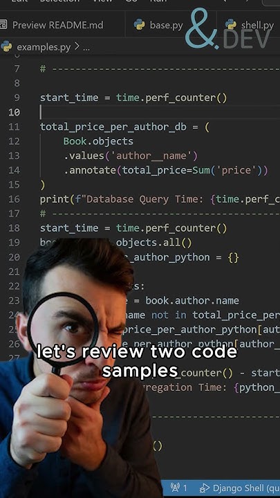Django query sets are lazy, here' why - YouTube
