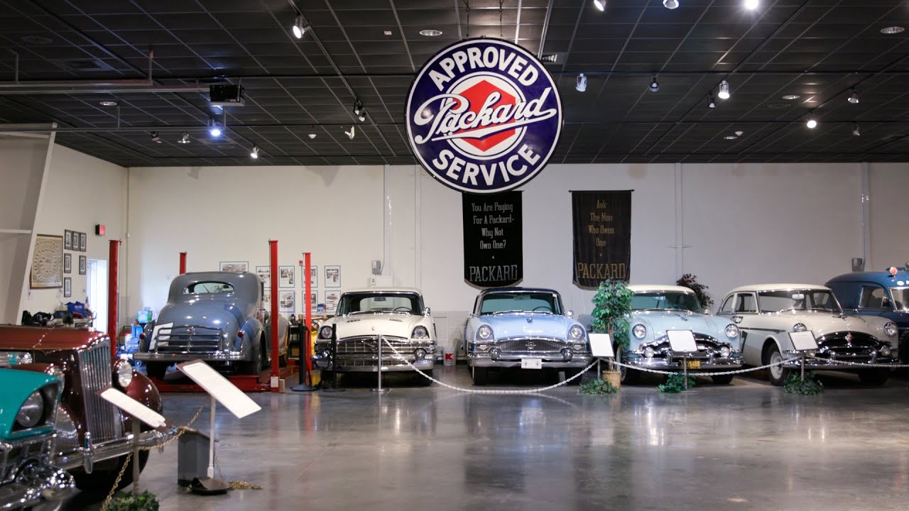 Driving home the Packard Motor Car story in Warren - YouTube