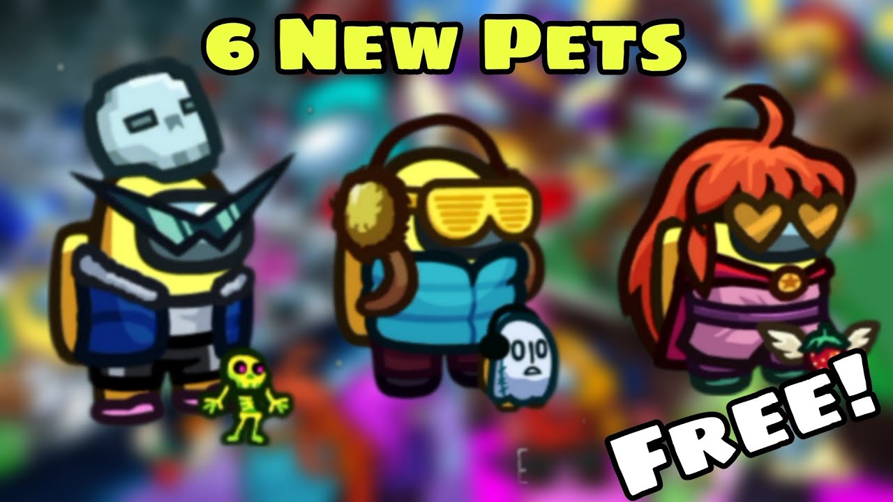 Among Us - New Pets || 💫The Indie Cosmiscube💫 || 6 Free Pets From Indie ...