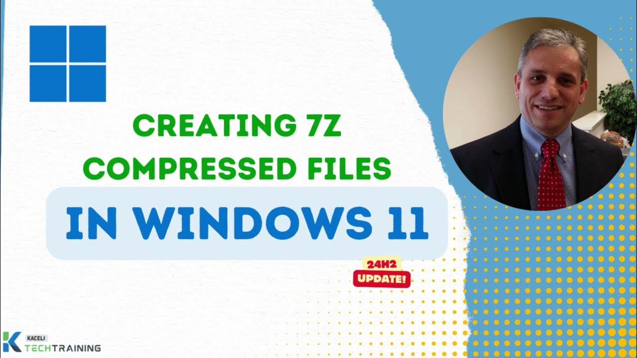 7 Creating 7zip Compressed Files in Windows 11 - YouTube
