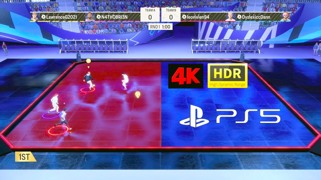 EA Sports FC 24 Gameplay (PS5 UHD 4K 60FPS HDR) Volta Football, Arcade ...