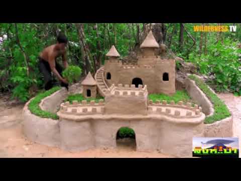Building a clay house for dogs 2 - YouTube