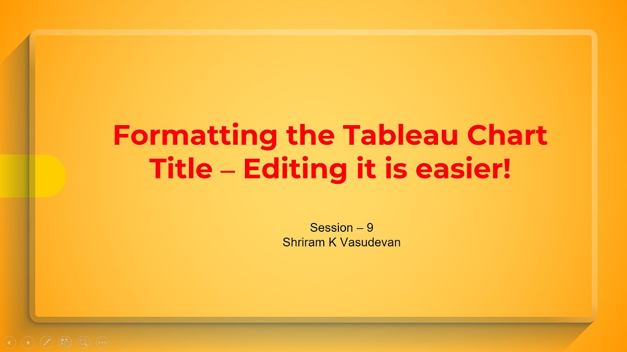9. How to edit Tableau chart title? - YouTube