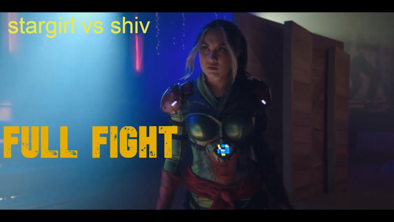 Stargirl Episode 7 Stargirl vs Shiv full fight - YouTube