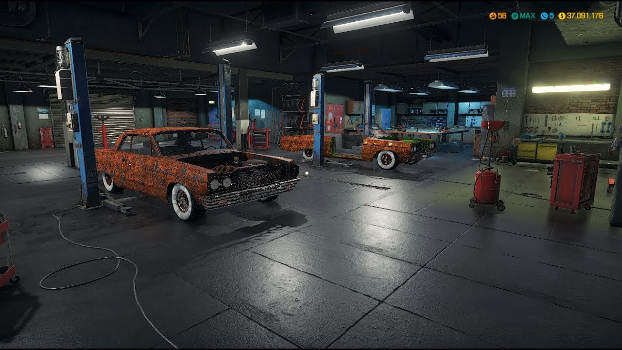 Livestream Car Mechanic Simulator 18: Double 1963 Chevy Impala Rebuild ...