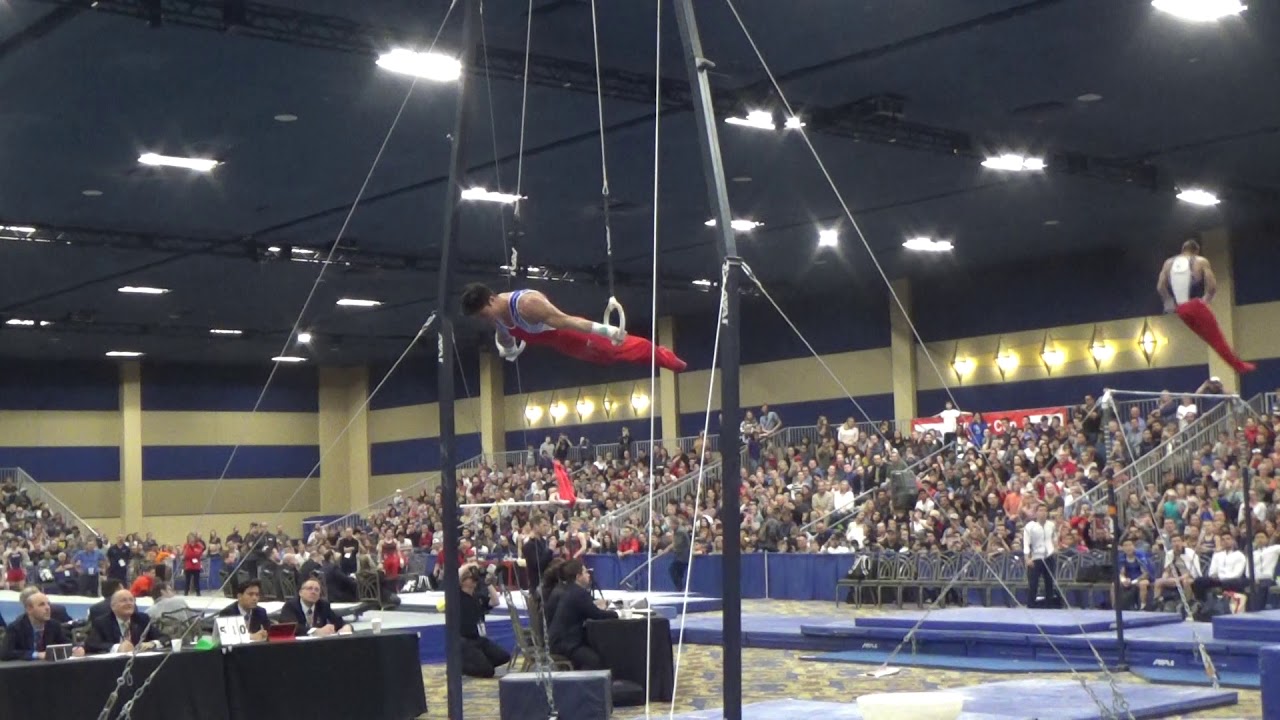 Sean Melton - Still Rings - 2020 Winter Cup Finals - YouTube