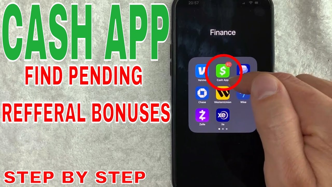 How To Find Pending Cash App Referral Bonuses 🔴 - YouTube
