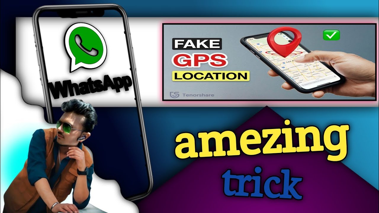 how to send fake location from WhatsApp|fake GPS location|fake location ...