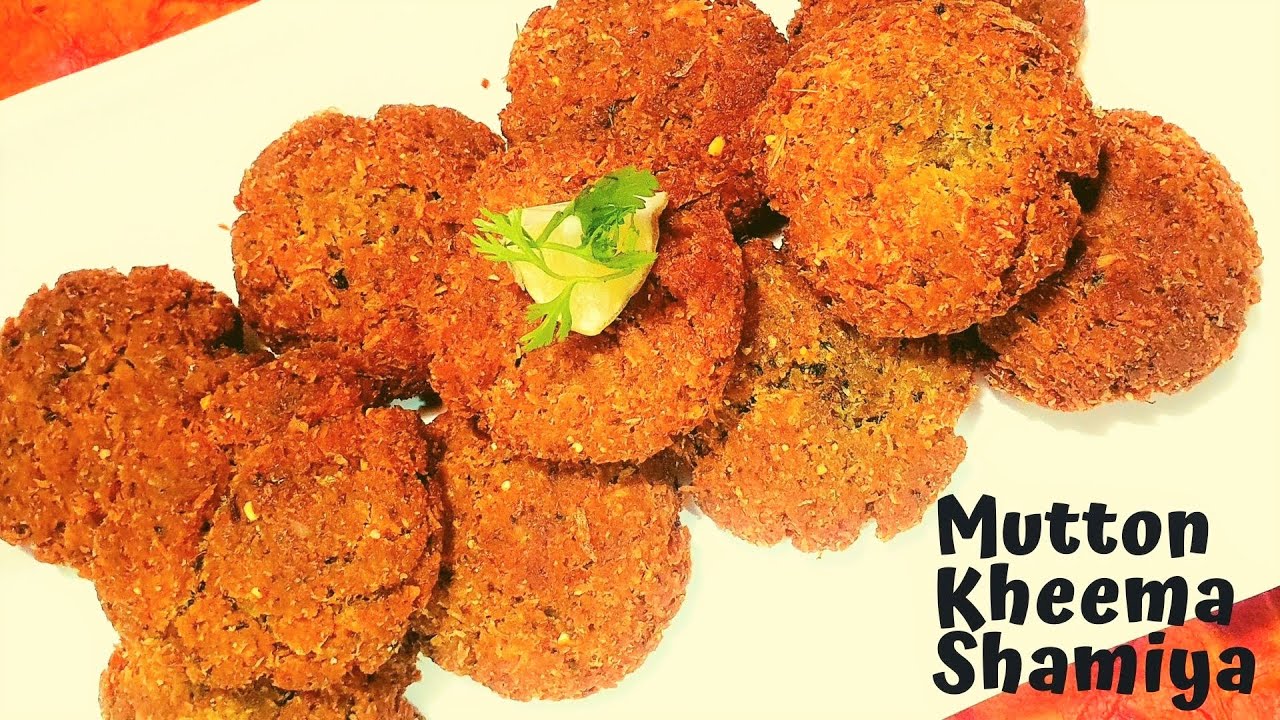 Mutton Kheema Shamiya | Shami Kebab | Starter Recipe @ Rayyan Kitchen ...