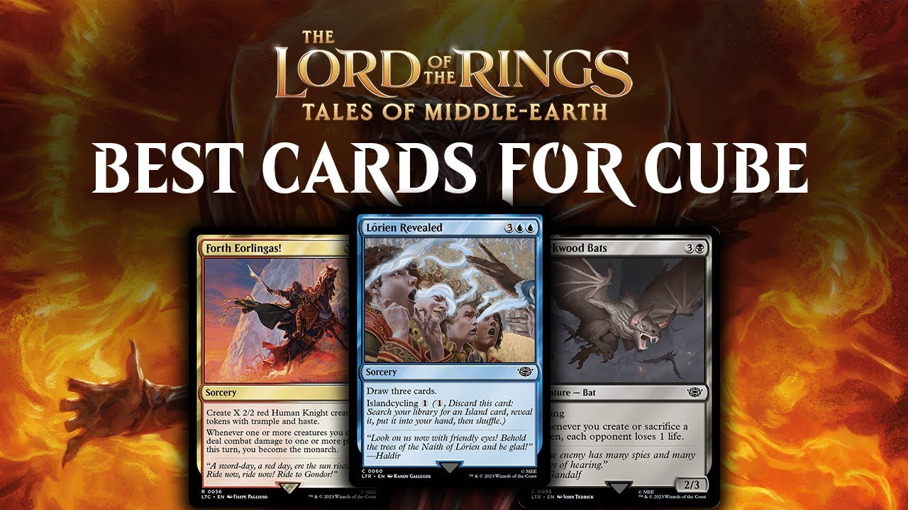 Best Lord of the Rings Card for CUBE | Magic: The Gathering - YouTube