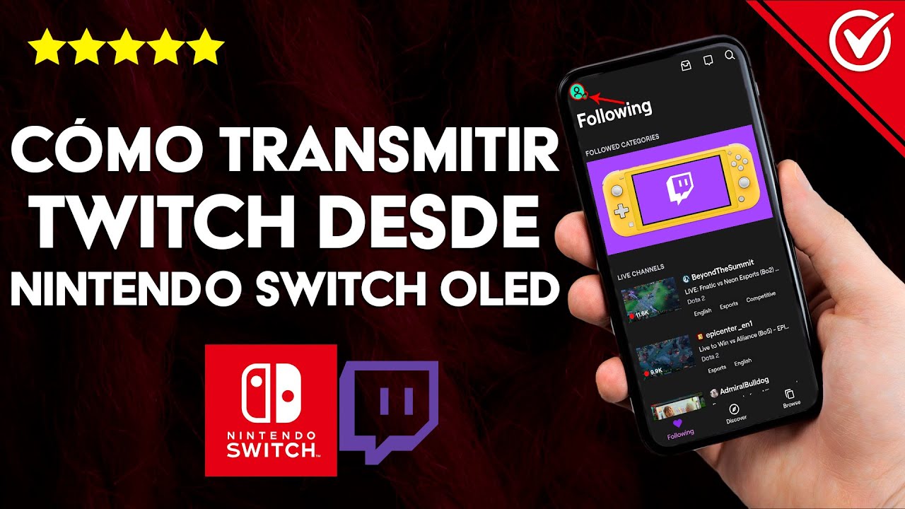 ¿Cómo Transmitir Twitch Desde Nintendo Switch OLED? - Streaming Desde ...