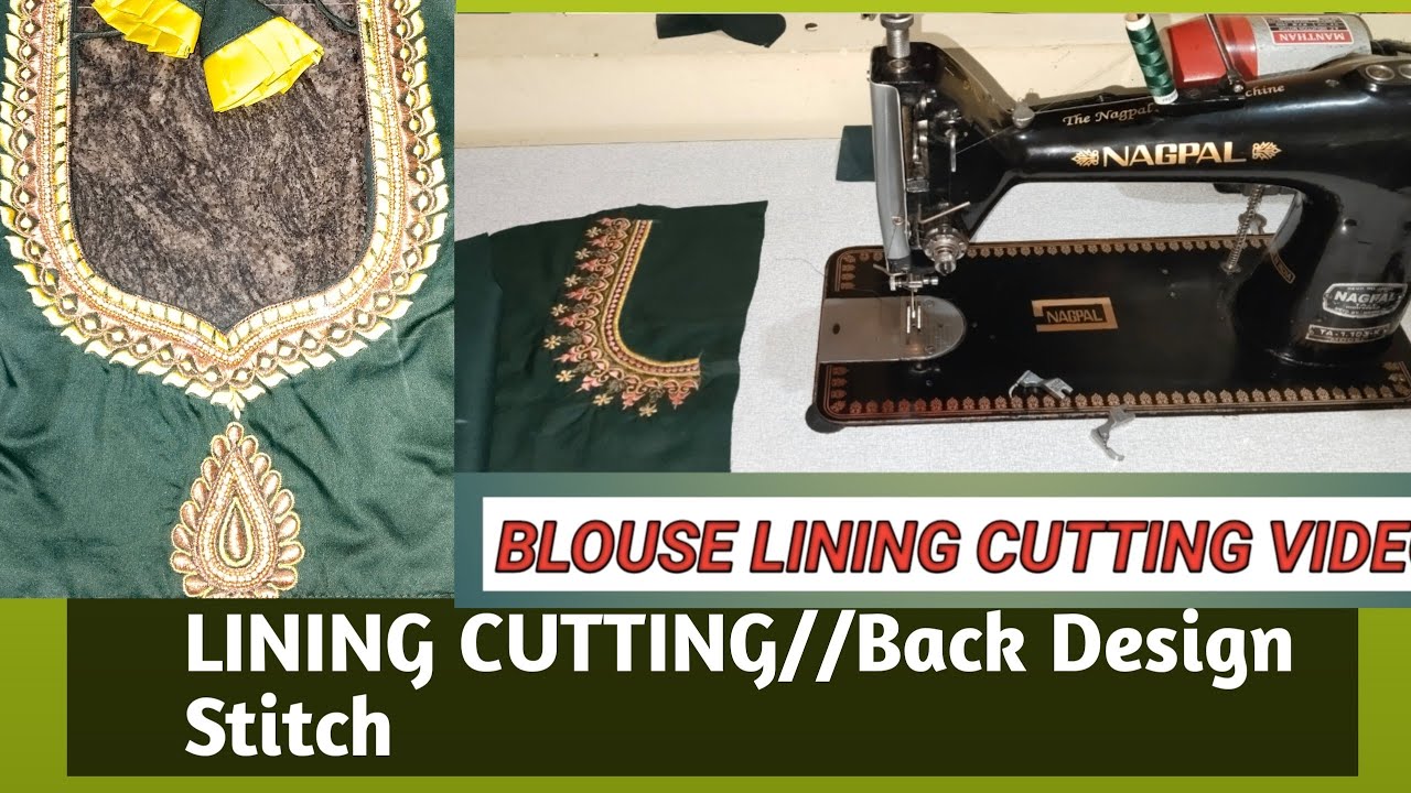 How To Back Blouse Design Trending design//Tailoring Videos// - YouTube