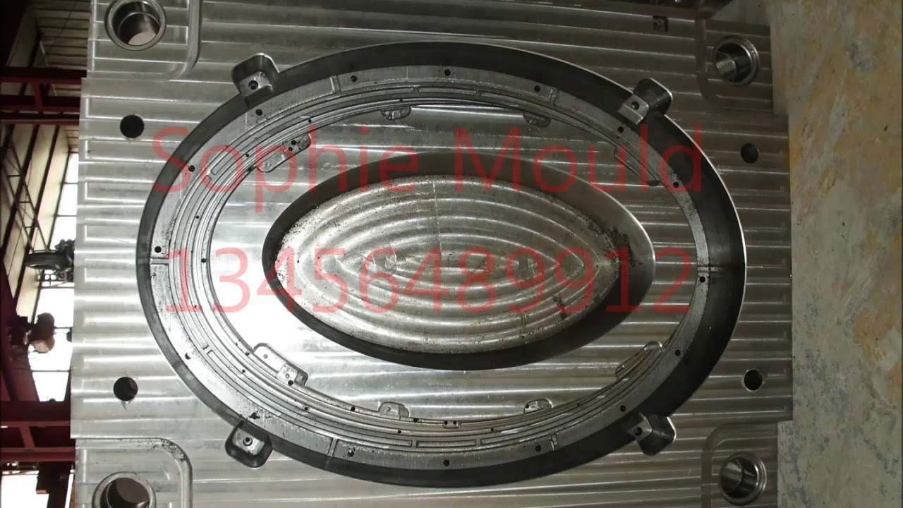 SMC Manhole Cover Mould BMC compression mold maker - YouTube