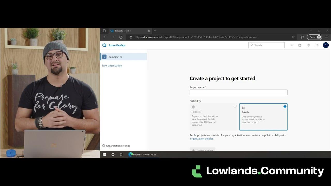 How to create an Organization in Azure DevOps? - YouTube